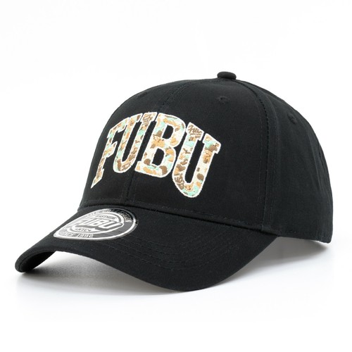 Original Fubu Logo Cap Mütze Verstellbar Kappe Schwarz Eastside NYC USA ...