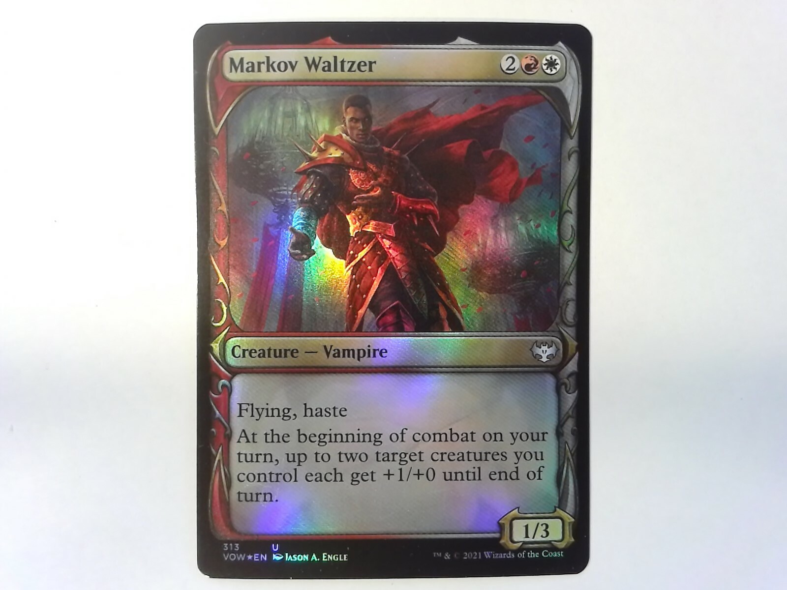 Foil Showcase Markov Waltzer Innistrad: Crimson Vow -Magic the ...