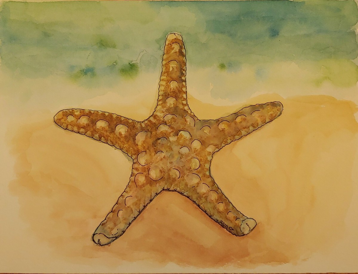 Starfish Painting