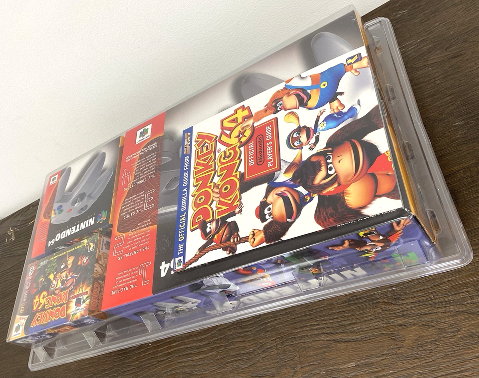 Nintendo 64 N64 Console Donkey Kong DK Bundle New in Box Factory Sealed ...