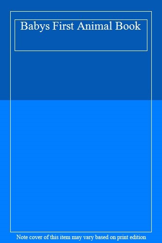 Babys First Animal Book | eBay