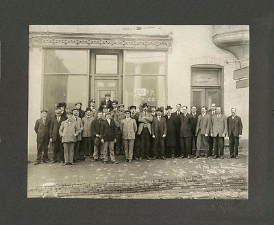 OLD POST OFFICE EMPLOYEES, GETTYSBURG, PA ORIGINAL ca 1913 PHOTO ...