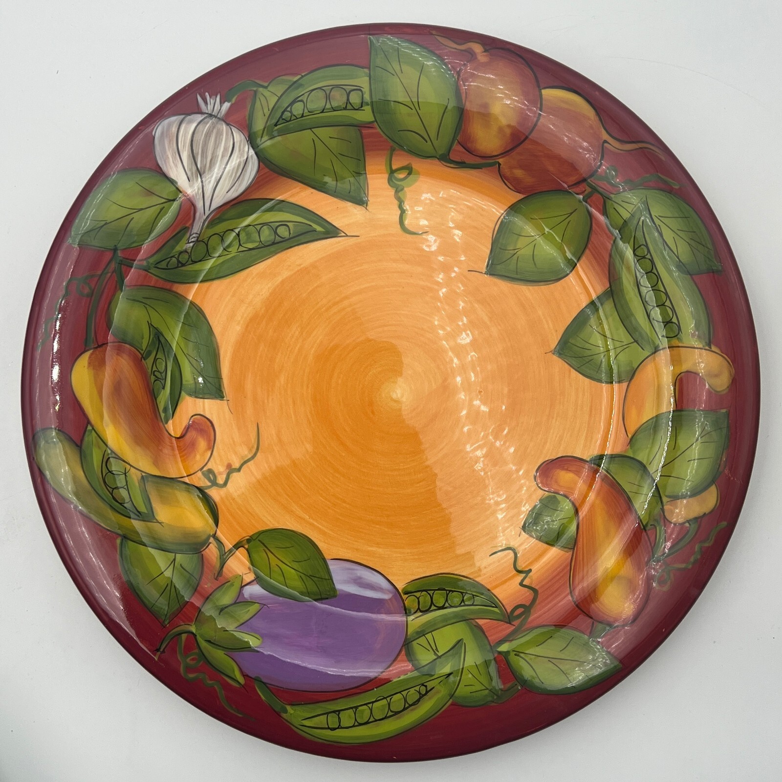 Gates Ware by Laurie Gates Peas in a Pod Dinnerware Dinner / Salad ...