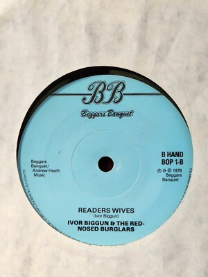 Ivor Biggun & the Red-Nosed Burglars "The Winker's Song" 1978 BEGGARS ...