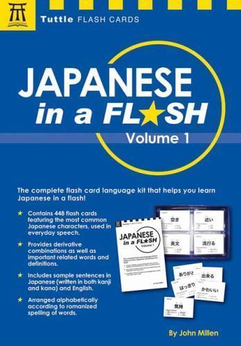 Tuttle Flash Cards Ser.: Japanese in a Flash Kit Volume 1 : Learn ...
