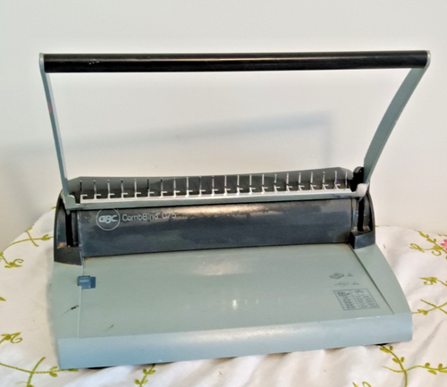 GBC CombBind C75 Book Comb Binder Personal Presentation Manual ...