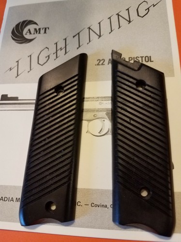 AMT Lightning (Lightening) - Traditional AMT Style - handgun grips | eBay