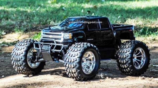 Silverado 2500hd Redcat Volcano S30 4x4 1/10th 45 MPH NITRO RC Monster ...