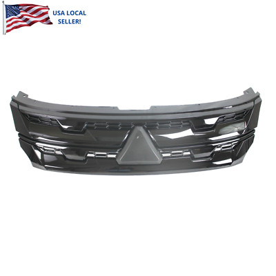 for 2020- 2025 Outlander Sport RVR ASX front bumper upper main grille ...