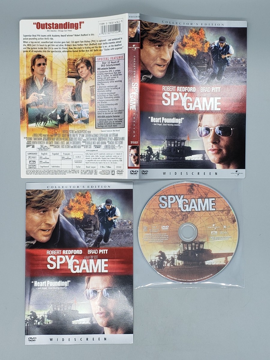 Spy Game Dvd Cover