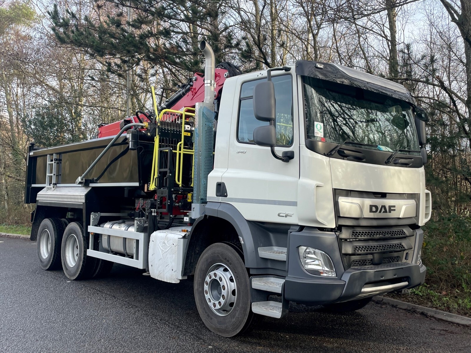 DAF 340 CF HIAB GRAB TIPPER, £149,950+VAT FERNDOWN COMMERCIALS 01202 ...