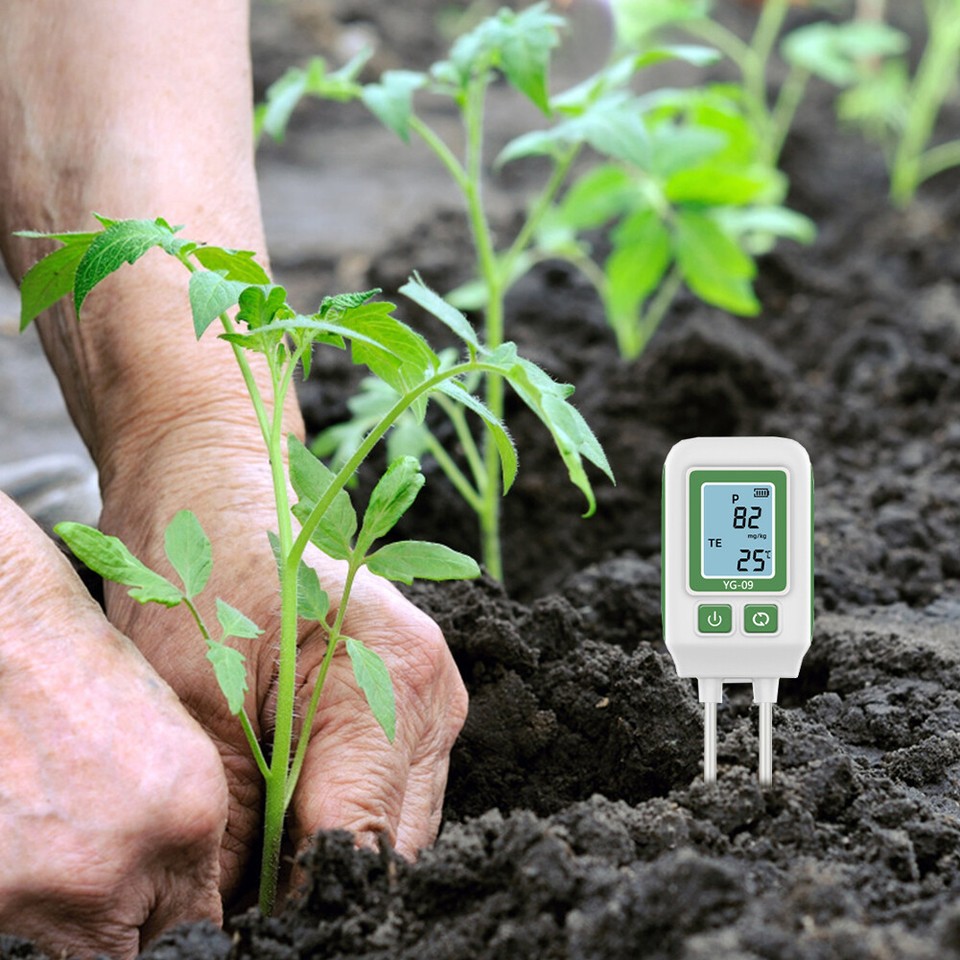 Soil NPK Analyzers Meter 0-1999mg/kg Dual Needle Nutrient Analyzer Soil ...