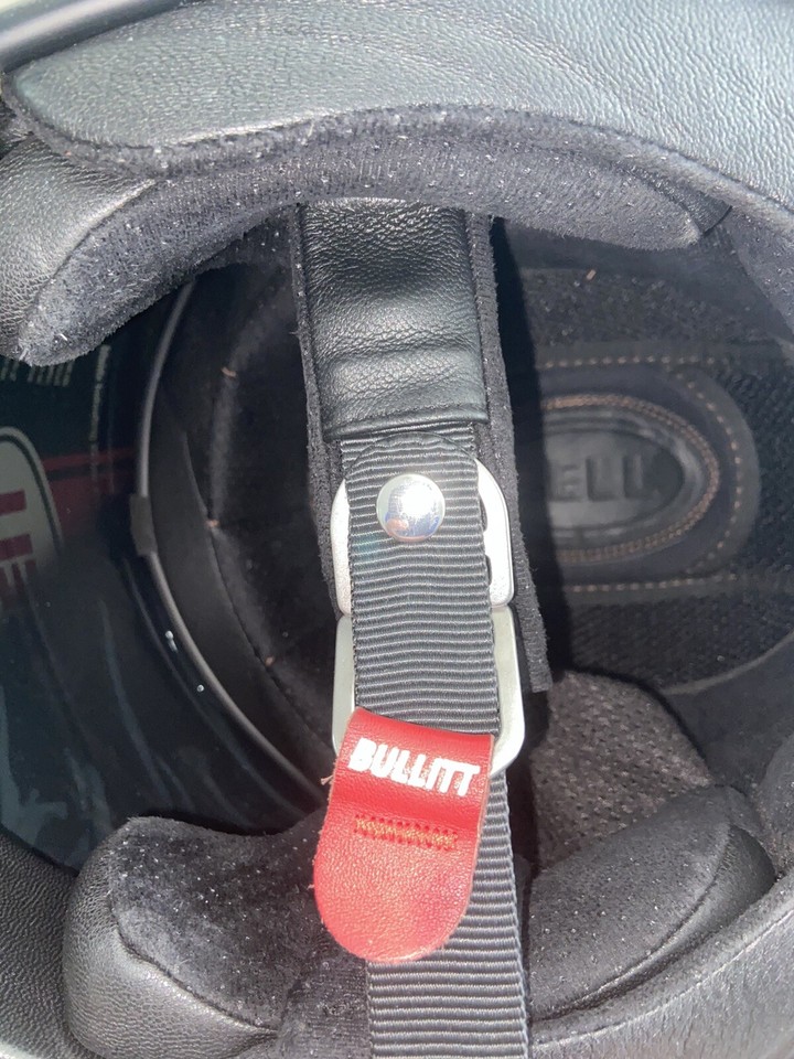 Bell Bullitt Gold Helmet Size Large Full Nutrafog II Face Shield | eBay