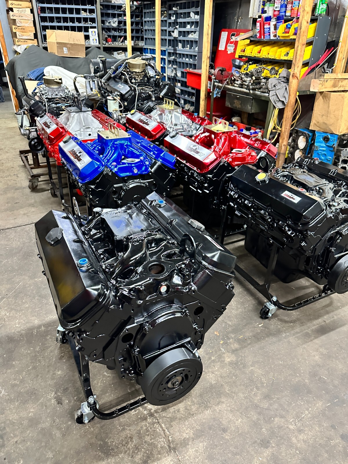 7.4 454 mercruiser engine gen6 454 mag 400 hp marine replacment dyno ...