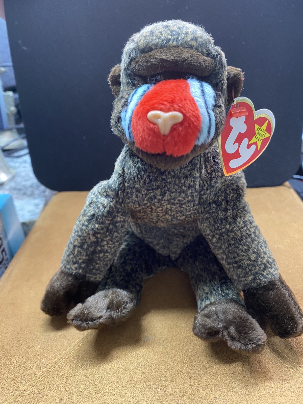 Ty Beanie Baby Cheeks The Baboon 1999 ***Retired***Rare***Vintage ...