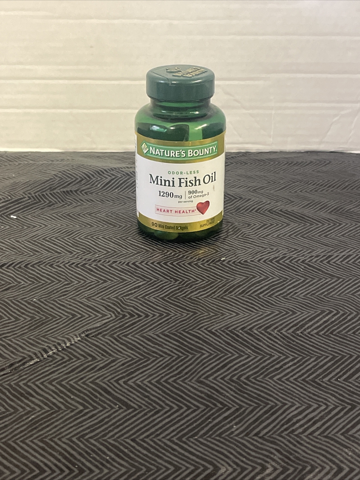 Nature's Bounty Omega 3 Mini Fish Oil 1290 mg 90 Odorless Softgels | eBay