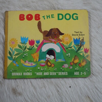 brimax books bob the dog david eden hide and seek series ages 2-5 board ...