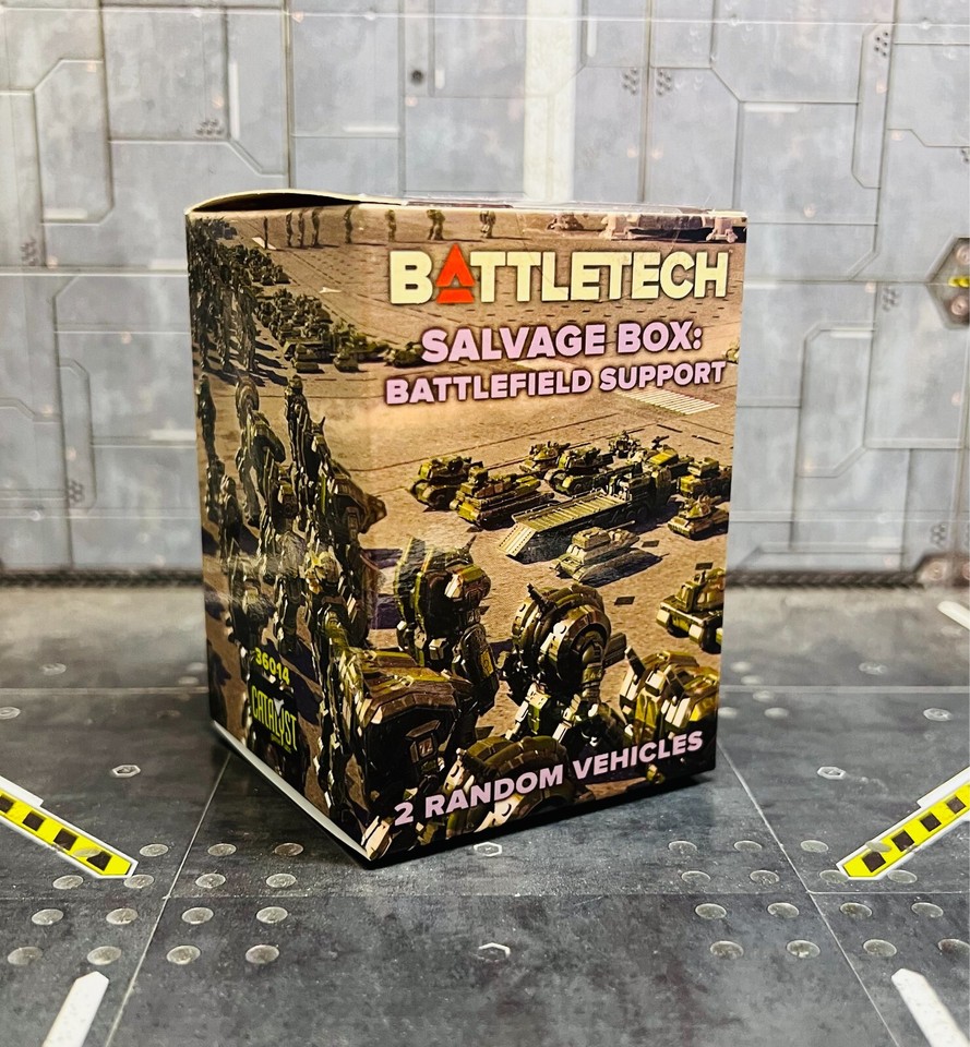 BATTLETECH Mercenaries Kickstarter Salvage Box - Battlefield Support ...