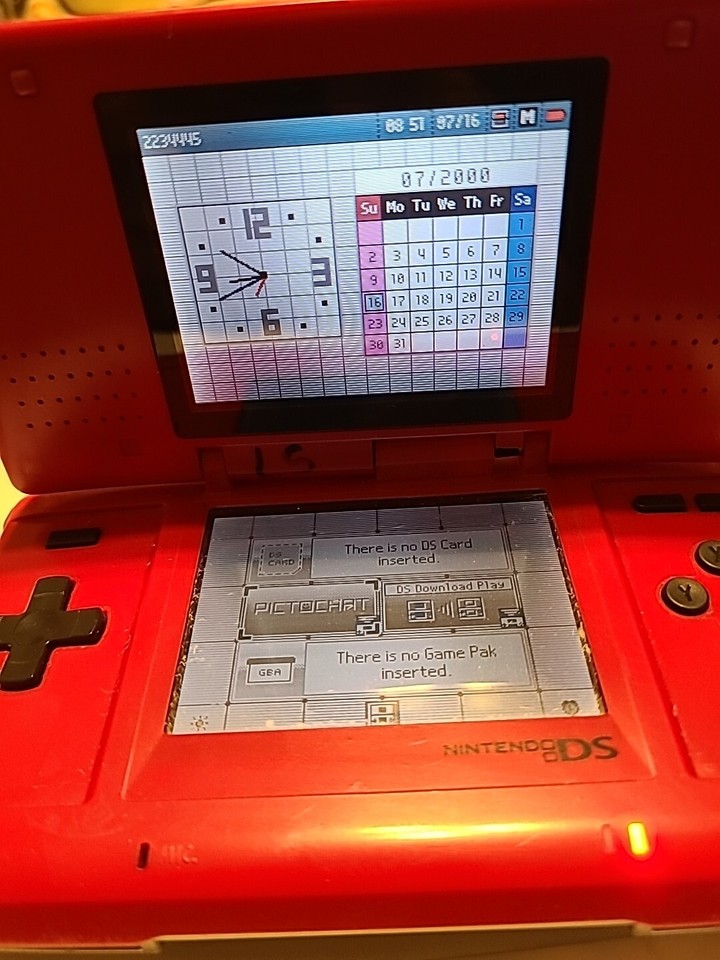 Nintendo DS Red console Read Desc.****WORKS*** | eBay