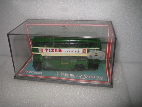 1/76 CORGI OMNIBUS LEYLAND PD1 HANTS DORSET MOTOR SERVICE DOUBLE DECKER ...
