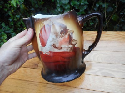Vintage Warwick 10GA Vintage Pitcher Red Jewish Cap Monk or Cardinal ...