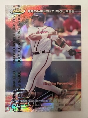 1999 Topps Finest Andres Galarraga Prominent Figures Refractor /847 | eBay