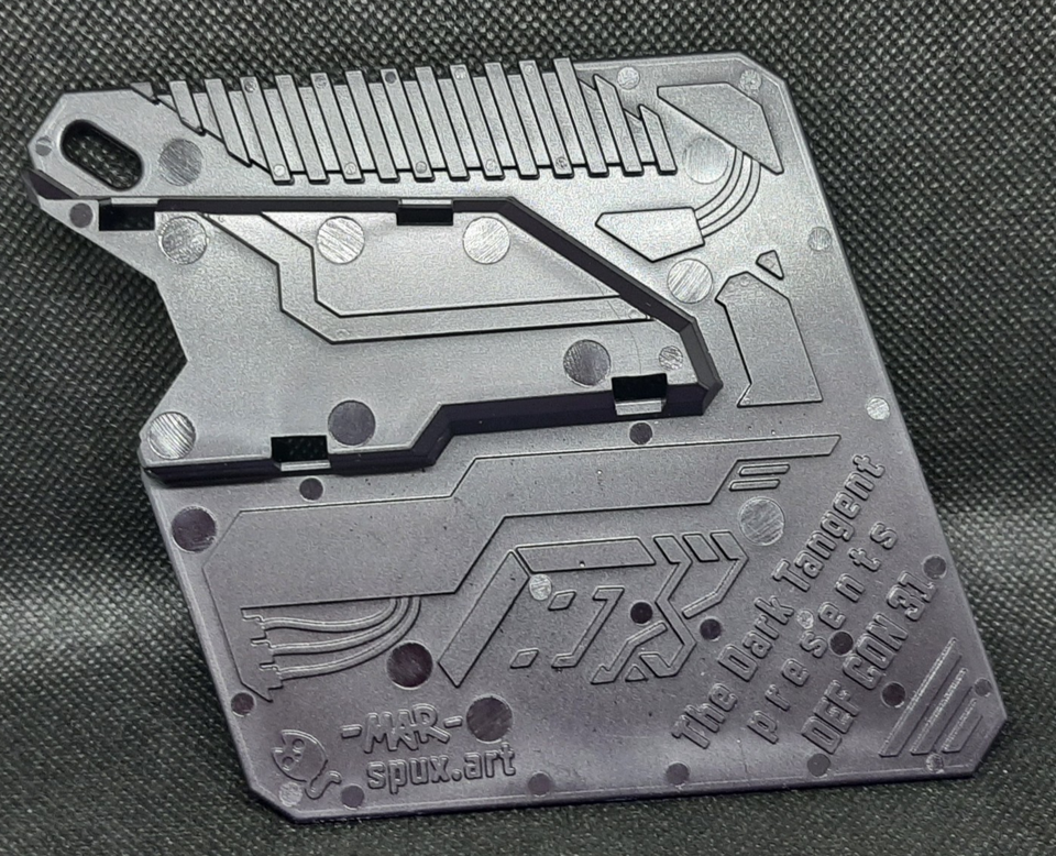 2023 DEF CON 31 Convention Human Badge and SAO Holder DEFCON | Never ...