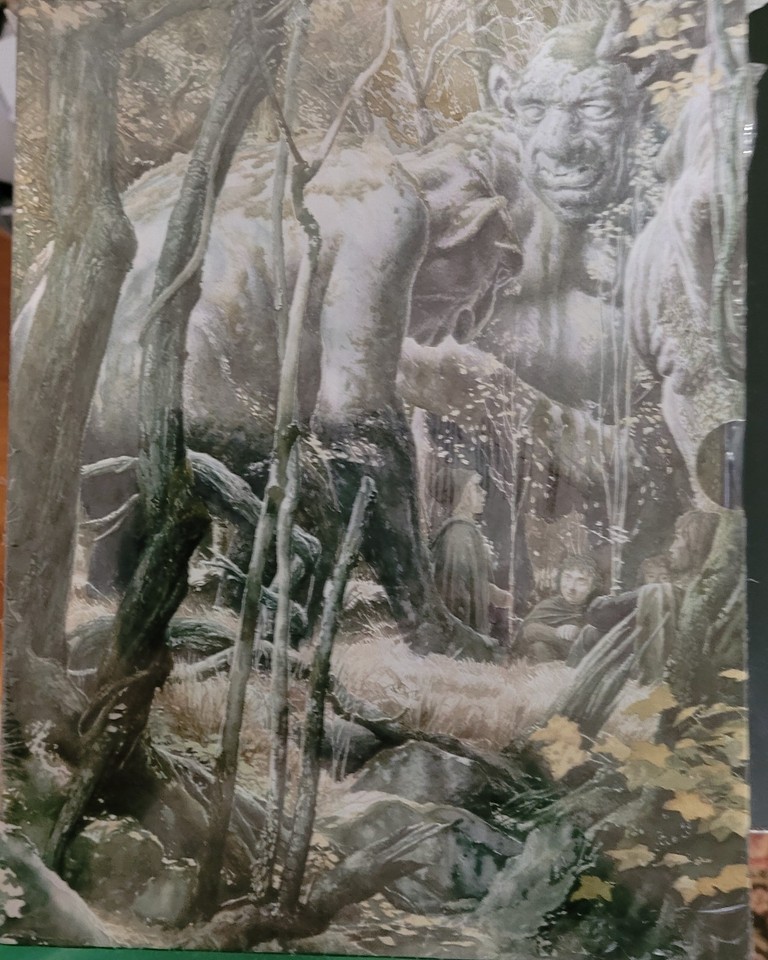 2002 The Lord of the Rings Boxed Set Alan Lee Illustrations Never ...
