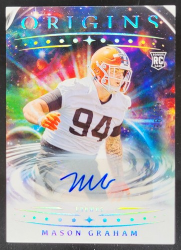 2025 Panini Origins Mason Graham Rookie Signature /99 Auto Browns MS2 ...