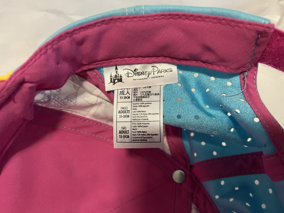 Disney Parks Mickey And Minnie Snapback Hat Cap Adjustable | eBay