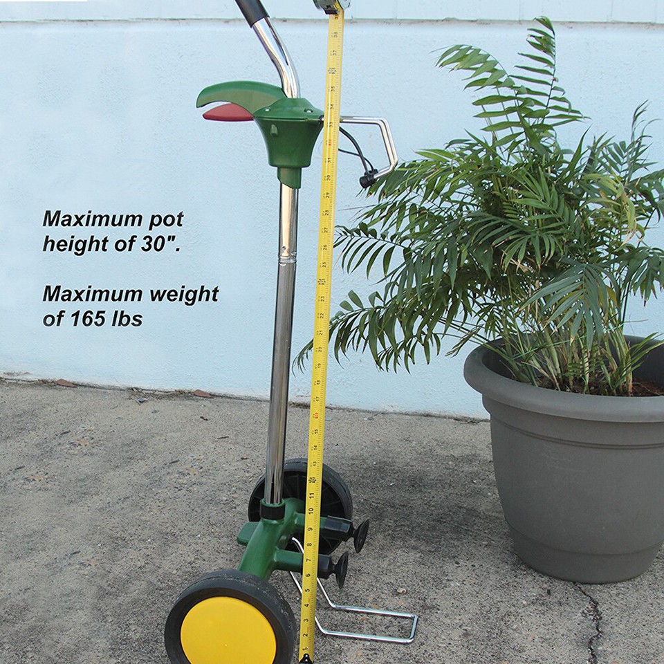 Potted Plant Caddy Dolly Mover Roller Rolling Trolley Move Heavy Pots ...