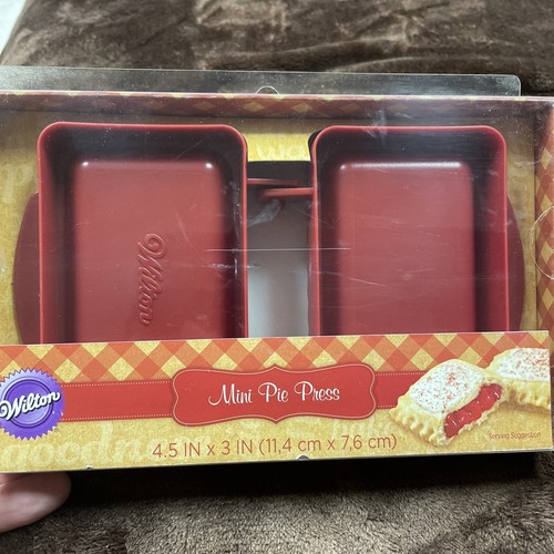Wilton Mini Pie Press (4.5”x3”) New In Sealed Package | eBay
