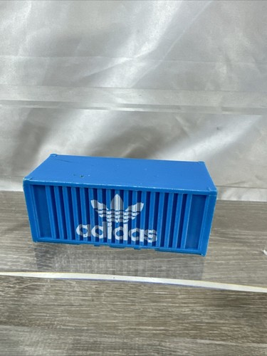 Vintage Adidas Shipping Container FOR Flat Car HO Scale Electric Train ...