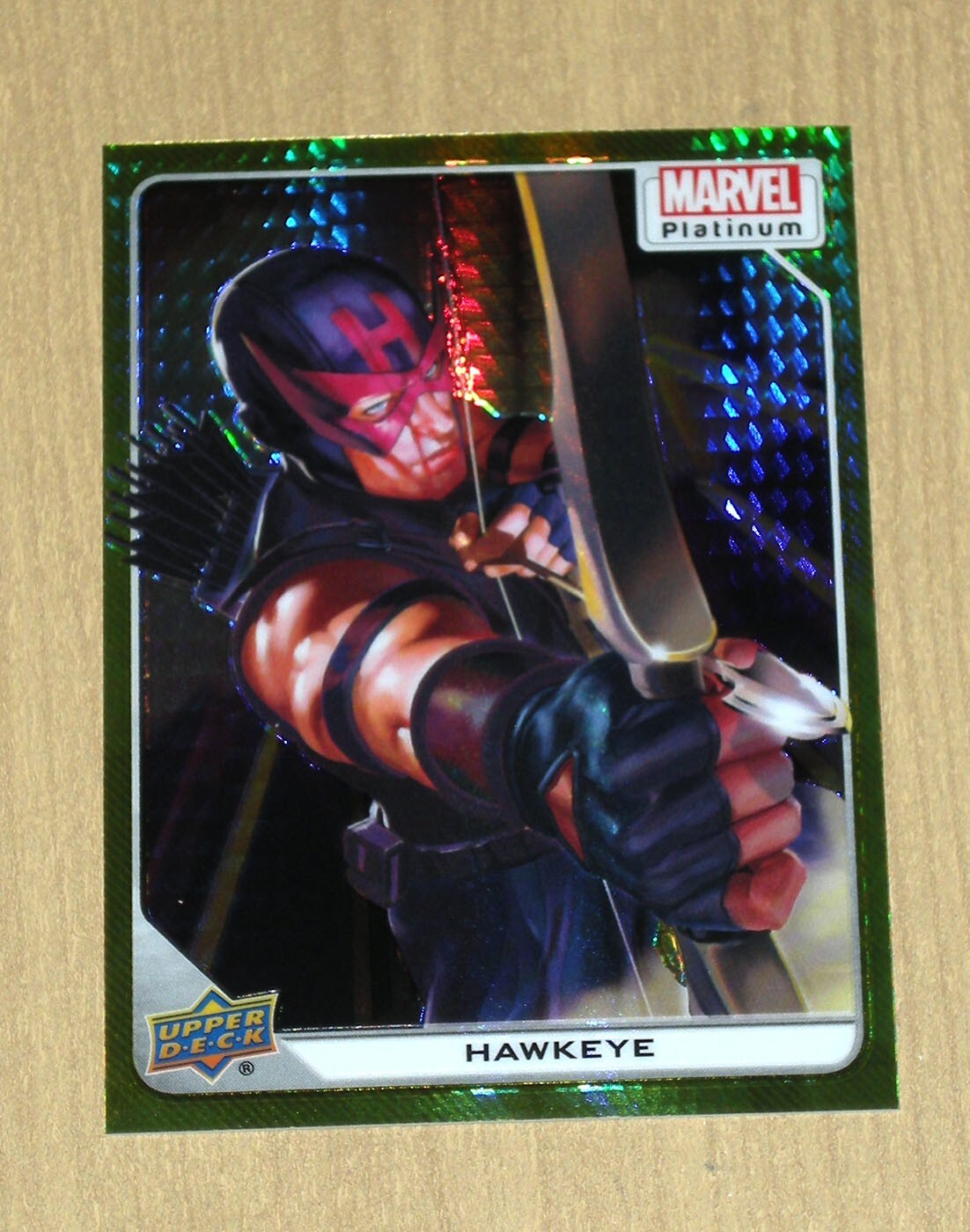 2024 Upper Deck Marvel Platinum Yellow Spotlight HAWKEYE #18 245/399 | eBay