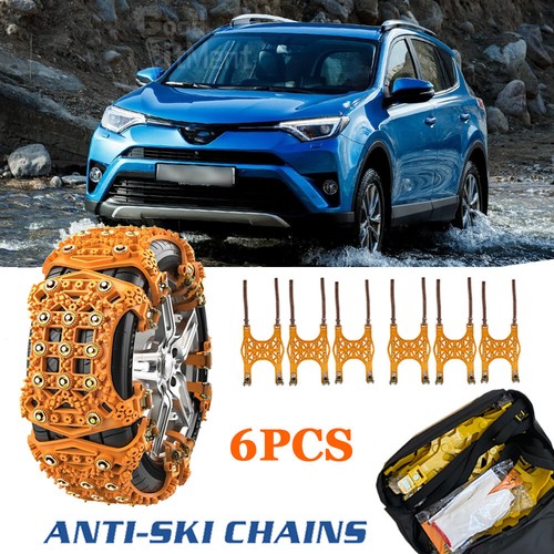 6X SUV Car Wheel Tire Snow Chains Anti-skid Emergency Mud Winter For ...