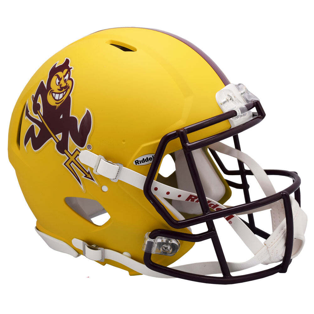 ASU Sun Devils Sparky Riddell Speed Authentic Football Helmet | eBay