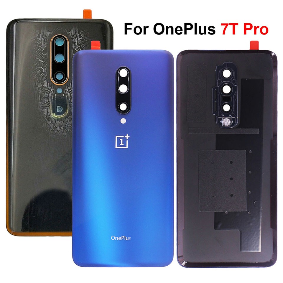 For OnePlus 7T Pro 6.67" Battery Cover Back Glass Door Rear Panel ...