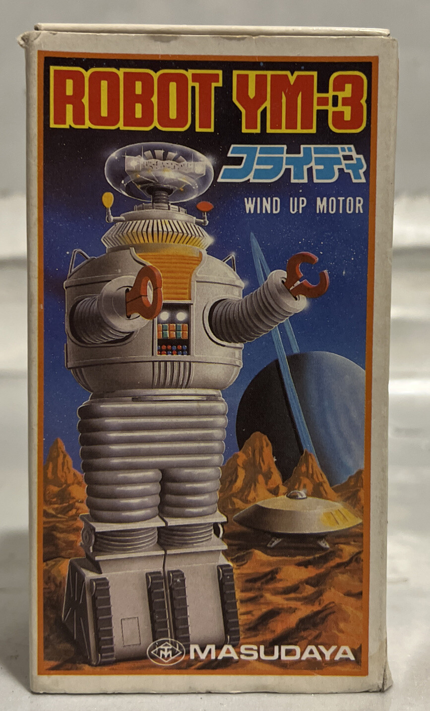 Vintage+1985+Masudaya+Lost+in+Space+YM-3+Robot+Wind+Up+Toy+Figure+NOS+MIB+MIP for sale online | eBay