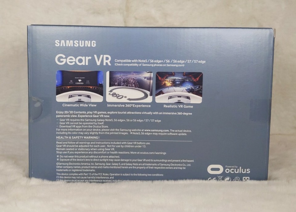 Samsung Gear VR Virtual Reality Headset OPEN BOX 887276135298 | eBay