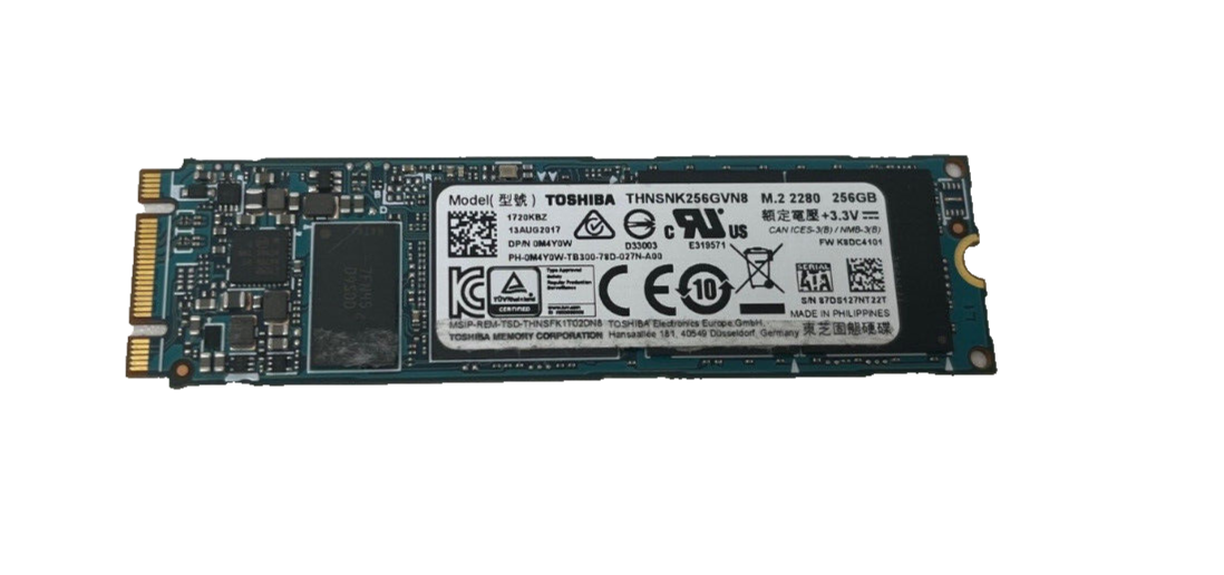 256gb SSD Solid State Drive Toshiba Thnsn5256gpuk SATA M.2 for sale ...