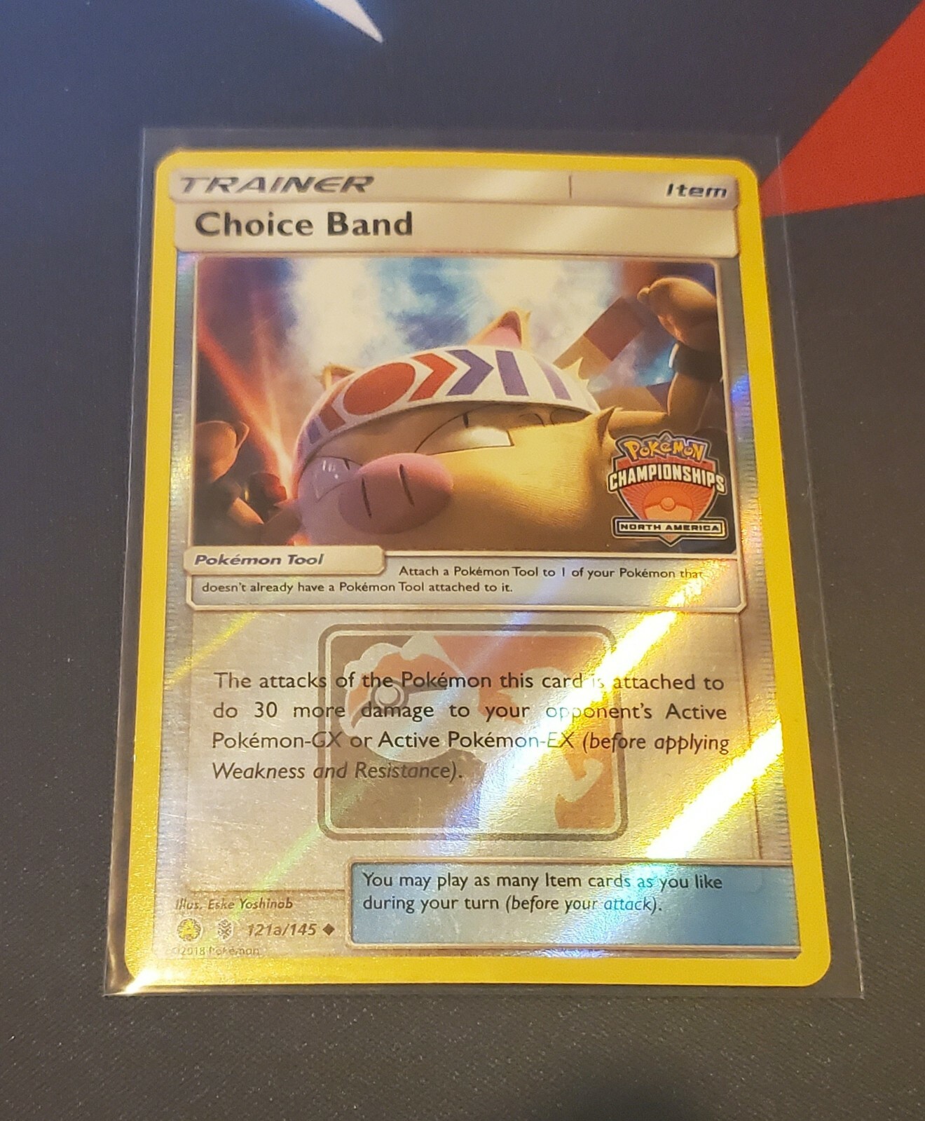 Pokemon Choice Band NAIC Promo Holo North America 121a/145 | eBay