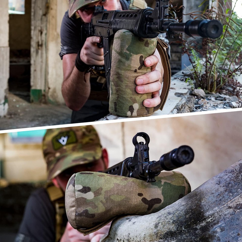 Shooting Rest Bag Pre-Filled Shooting Bench Rest Bags Front & Rear Gun ...