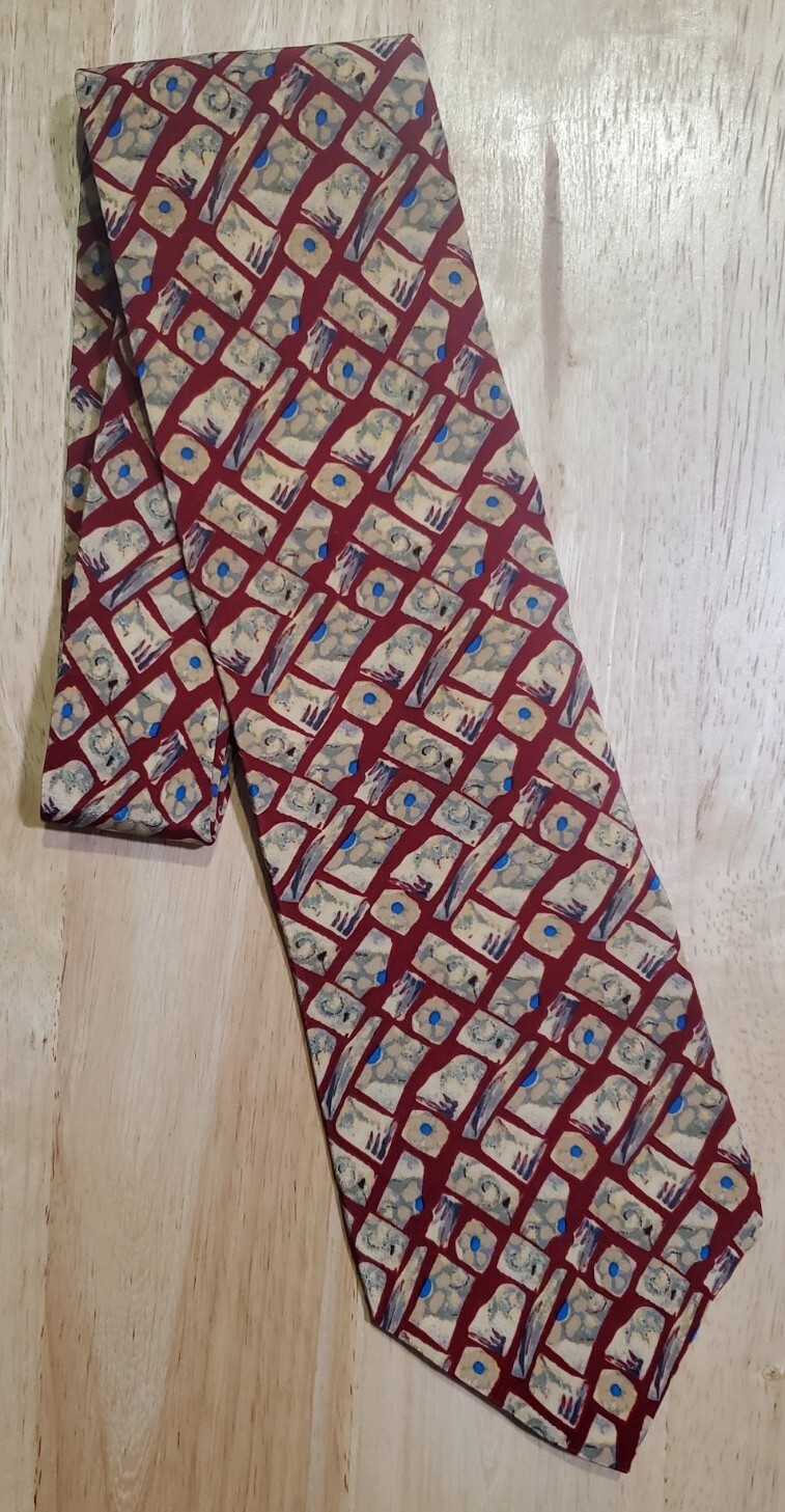 Vintage Jerry Garcia Necktie "Van Gogh's Tree" Collec… - Gem