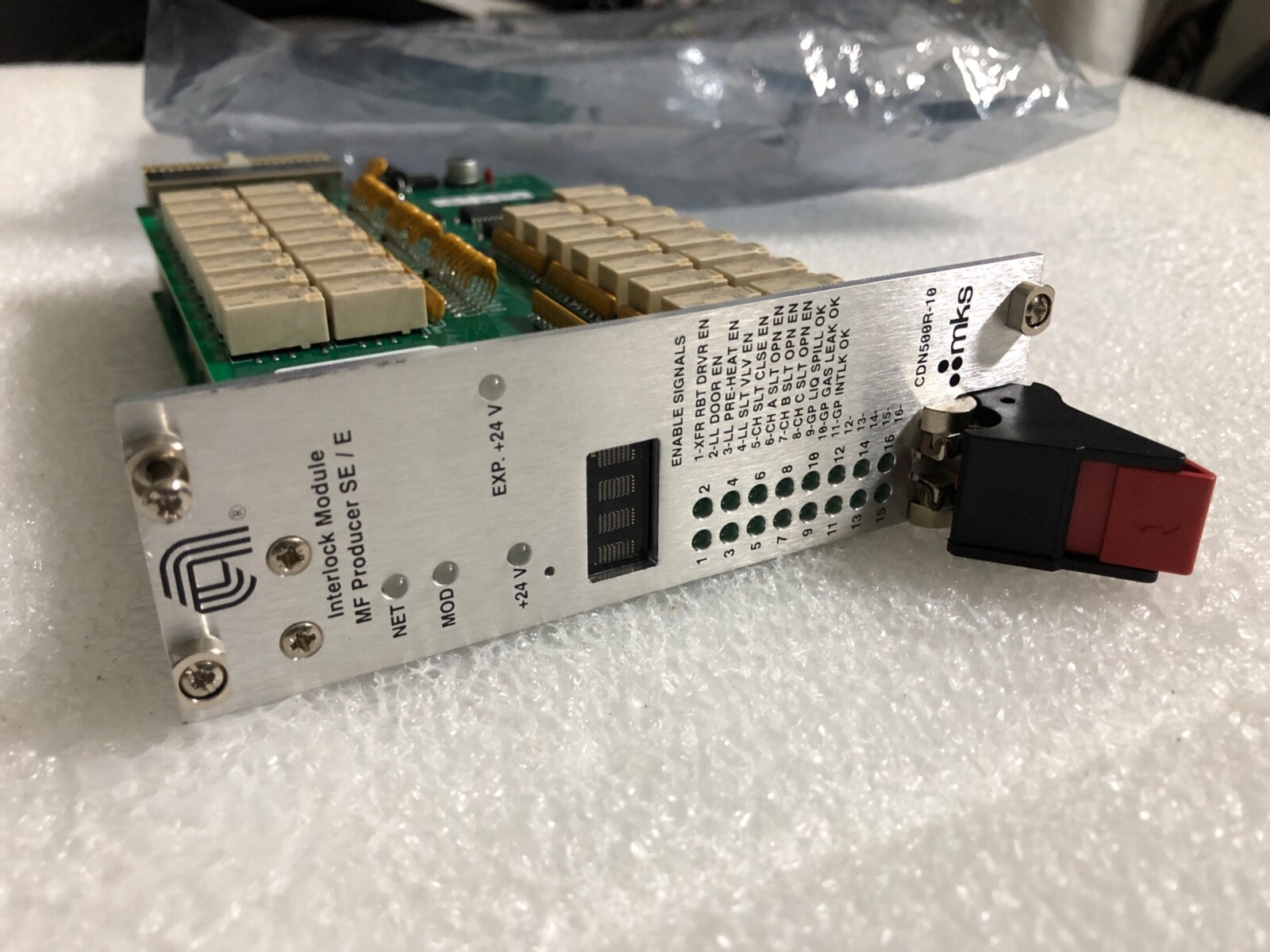 AMAT 0190-37771 Rev 02 MKS AS01500-10 INTERLOCK MODULE MF PRODUCER SE/E ...