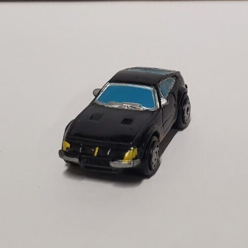 MICRO MACHINES Galoob Daytona Coupe Ferrari Black W/ Blue WIndows TI 1 ...
