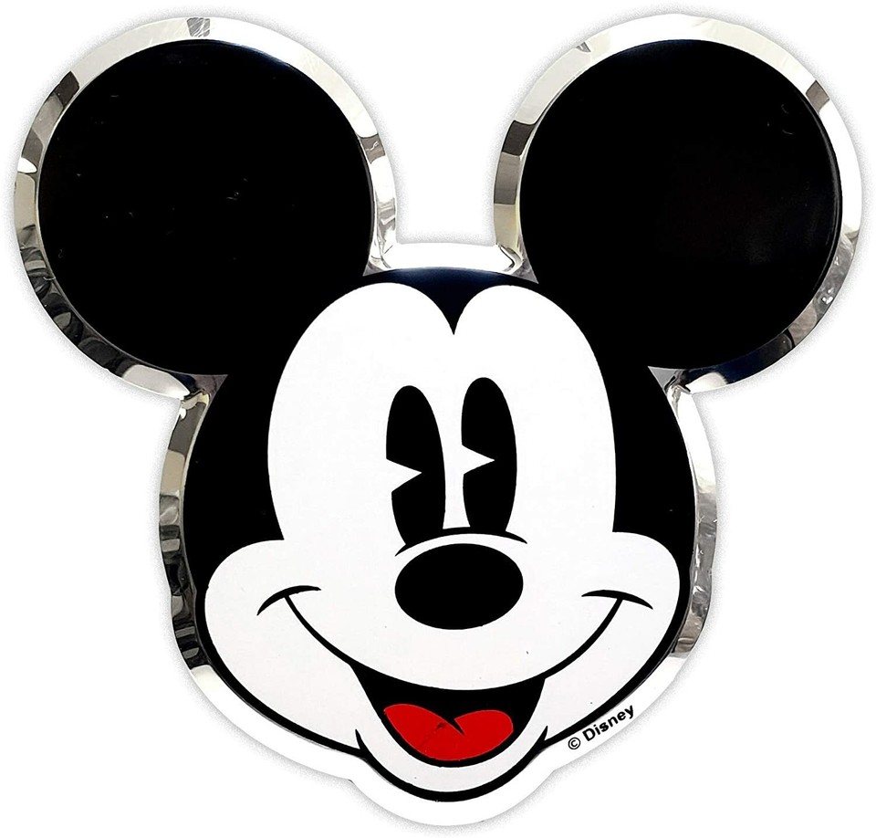New Walt Disney Mickey Mouse Classic 3D Aluminum Emblem Sticker ...