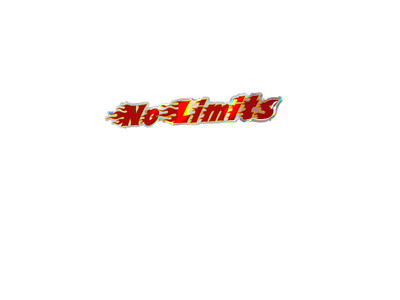 Sticker 3D Print No Limits HQ, Red | eBay