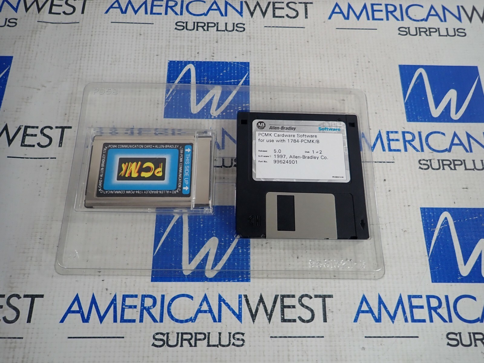 Allen Bradley 1784-PCMC X1784PCMC Cable, Disc, Card 1784-PCMK Complete ...