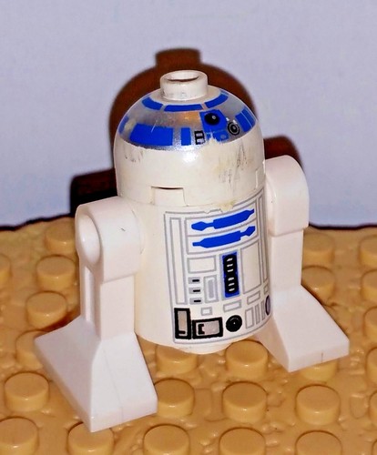 LEGO minifigure STAR WARS R2D2 mini fig droid *RARE* | eBay