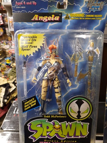Spawn Series 2 Pilot + Angela MOC Set Lot Of Figures 1995 McFarlane ...